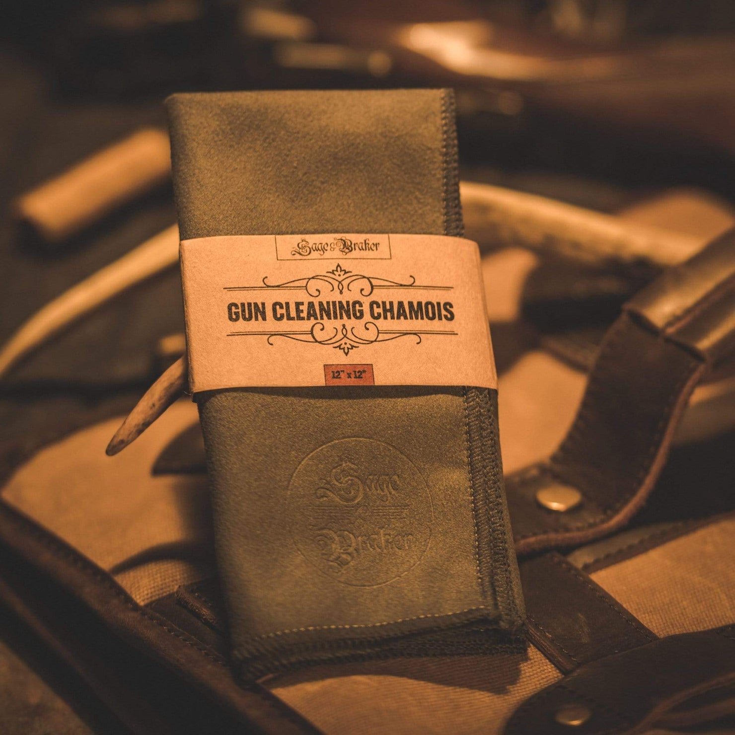 MICROSUEDE GUN CLEANING CLOTH // 3-PACK – SAGE & BRAKER