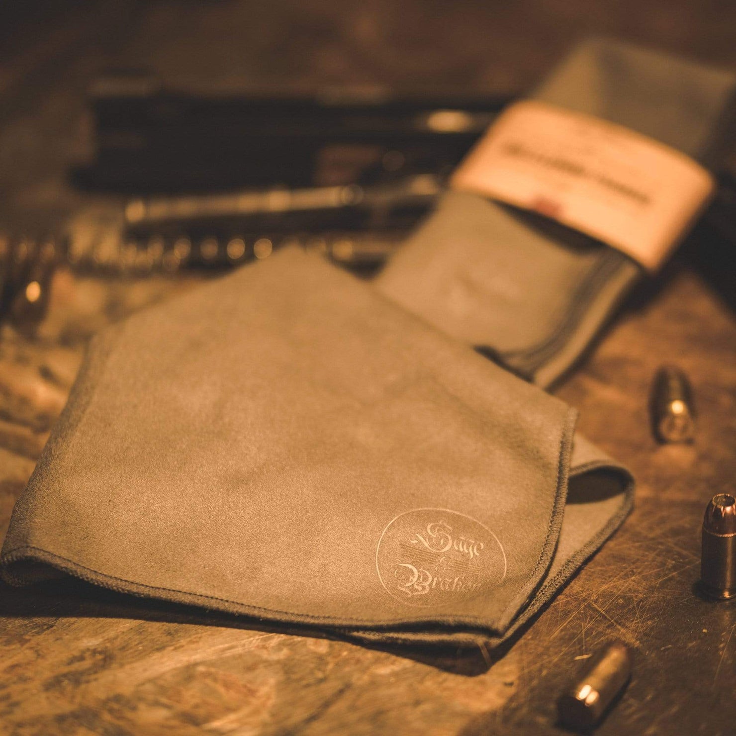 MICROSUEDE GUN CLEANING CLOTH // 3-PACK – SAGE & BRAKER